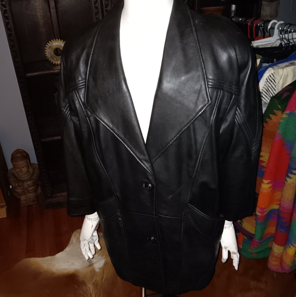 Jackets & Coats | Vintage 8s Leather Jacket | Poshmark